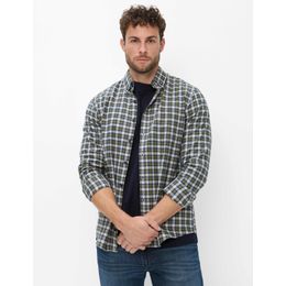 Brax Herren Hemd Style DANIEL burnt olive Gr&uuml;n Oliv, gr&uuml;n - oliv, Gr. L