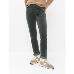 Brax Damen Five-Pocket-Hose Style CAROLA DEEP FOREST, dunkelgr&uuml;n, Gr. 46K