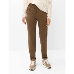 Raphaela by Brax Damen Five-Pocket-Hose Style CAREN NEW HAZELNUT, braun, Gr. 38