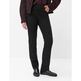 Raphaela by Brax Damen Schlupfhose Style LAVINA STRAIGHT BLACK, schwarz, Gr. 34