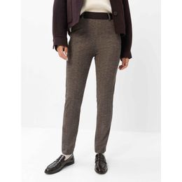 Raphaela by Brax Damen Schlupfhose Style LILLYTH MARRONE, dunkelbraun, Gr. 40