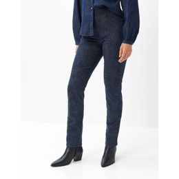 Raphaela by Brax Damen Five-Pocket-Hose Style PAMINA INDIGO, denim dunkelblau, Gr. 36