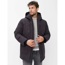 Brax Herren Parka Style GLENN cement, dunkelgrau, Gr. L