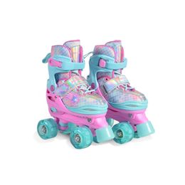 Byox Rollschuhe Ariel, leuchtende PU-Rollen, ABEC-5 Lager, Gr&ouml;&szlig;e S (30-33)