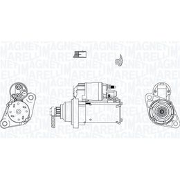MAGNETI MARELLI Starter 063721324010 f&uuml;r VW