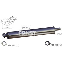 Ernst Vorschalld&auml;mpfer 315142 f&uuml;r Ford