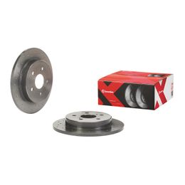 Brembo Bremsscheibe 08.D418.1X Gelocht 281mm 12mm f&uuml;r TOYOTA (FAW) (GAC)