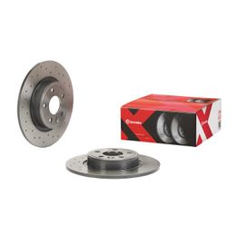Brembo Bremsscheibe 08.C208.1X Gelocht 300mm 10mm f&uuml;r JAGUAR (CHERY) LAND ROVER