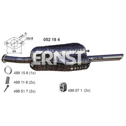 Ernst Endschalld&auml;mpfer 052184 f&uuml;r Opel GM