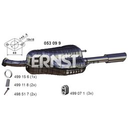Ernst Endschalld&auml;mpfer 053099 f&uuml;r Opel GM