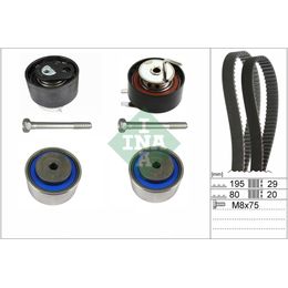 SCHAEFFLER INA Zahnriemensatz 530076610 f&uuml;r Peugeot Citro&euml;n LAND ROVER JAGUAR