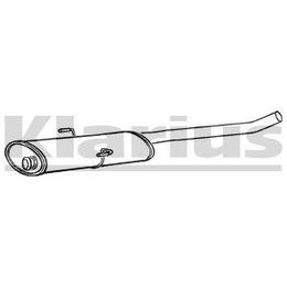 VEGAZ Mittelschalld&auml;mpfer fts284 f&uuml;r Citro&euml;n/Peugeot ALFAROME/Fiat/LANCI