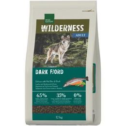 REAL NATURE WILDERNESS Trockenfutter Hund, Adult, Dark Fjord Rothirsch und Lachs mit Ente 12 kg