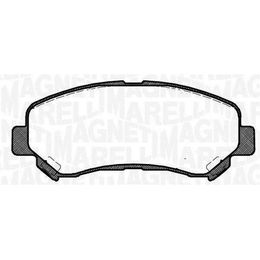 MAGNETI MARELLI Bremsbelagsatz, Scheibenbremse 363916060811 f&uuml;r NISSAN RENAULT
