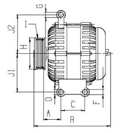 HC-CARGO Generator f032113718 f&uuml;r Fiat Peugeot