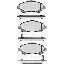 MAGNETI MARELLI Bremsbelagsatz, Scheibenbremse 363916060402 f&uuml;r TOYOTA