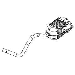 VEGAZ Endschalld&auml;mpfer rs514 f&uuml;r RENAULT