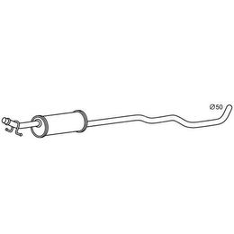 VEGAZ Vorschalld&auml;mpfer pgs457 f&uuml;r Peugeot