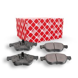 febi bilstein Bremsbelagsatz, Scheibenbremse 116387 Vorderachse f&uuml;r TOYOTA