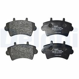 DELPHI Bremsbelagsatz, Scheibenbremse lp1746 f&uuml;r Opel Vaughall NISSAN RENAULT