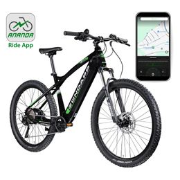 Z&uuml;ndapp Z&uuml;ndapp Z898 E-Bike E Mountainbike 27,5 Zoll Pedelec 170 - 190 cm Hardtail MTB 10 Gang Elektro Fahrr&auml;der Scheibenbremsen