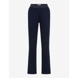 Raphaela by Brax Damen Five-Pocket-Hose Style CARINA THERMO DARK BLUE, denim dunkelblau, Gr. 36