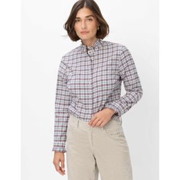Brax Damen Bluse Style VICTORIA blackberry violet, dunkles lila, Gr. 34