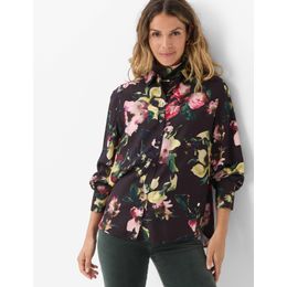 Brax Damen Bluse Style VIC brunette, dunkelbraun, Gr. 40