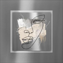 Pro Art Aludibondbild FACELINES VI