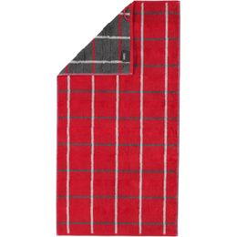 Caw&ouml; Duschtuch NOBLESSE SQUARE KARO