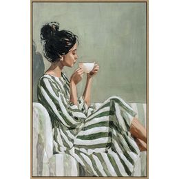 SONSTIGE Gem&auml;lde TEA TIME ELEGANCE