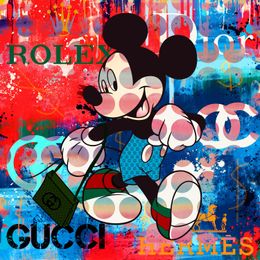 queence Acrylglasbild Graffiti