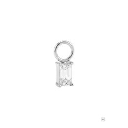 PURELEI Stone White Ohrring-Charm mit Zirkonia Steinen