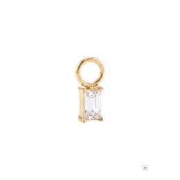 PURELEI Stone White Ohrring-Charm mit Zirkonia Steinen