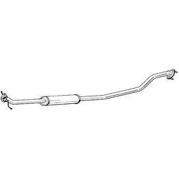 VEGAZ Mittelschalld&auml;mpfer szs94 f&uuml;r Opel Suzuki