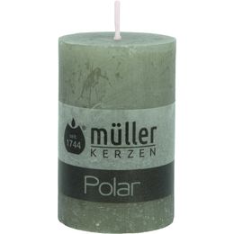 SONSTIGE Stumpenkerze POLAR efeugr&uuml;n