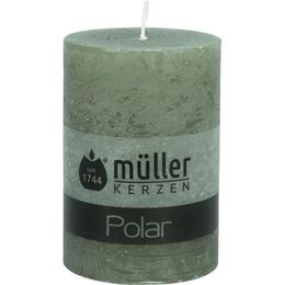 SONSTIGE Stumpenkerze POLAR efeugr&uuml;n