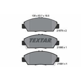 TEXTAR Bremsbelagsatz, Scheibenbremse 2187901 f&uuml;r HONDA NISSAN ROVER