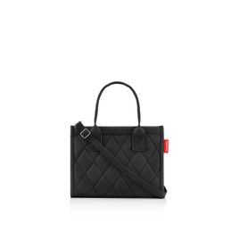 Reisenthel Einkaufstasche Daily shopper XS rhombus black, Schwarz, Textil, 27x21x14 cm, Freizeit, Koffer & Taschen, Einkaufstaschen