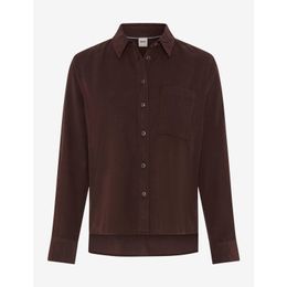 Brax Damen Bluse Style VICA brunette, dunkelbraun, Gr. 34