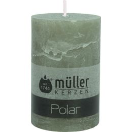SONSTIGE Stumpenkerze POLAR efeugr&uuml;n