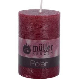 SONSTIGE Stumpenkerze POLAR weinrot