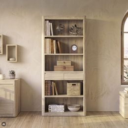 B&uuml;cherregal Mango 88x40x205 wei&szlig; lackiert TORONTO #318
