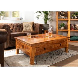 Couchtisch Akazie 120x75x40 honig lackiert OXFORD #0445