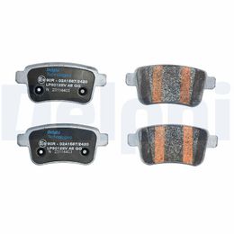 DELPHI Bremsbelagsatz, Scheibenbremse lp5012ev f&uuml;r RENAULT