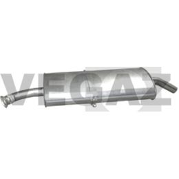 VEGAZ Mittelschalld&auml;mpfer ms489 hinten f&uuml;r Mercedes
