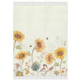 Kuscheldecke &raquo;Sonnenblumen&laquo;