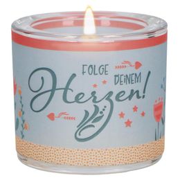 Glaswindlicht zur Firmung oder Konfirmation - Folge deinem Herzen (1 St&uuml;ck)