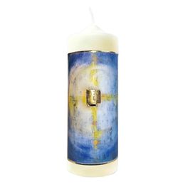Kerze &raquo;Goldkreuz&laquo;
