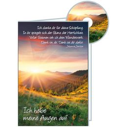 Ich hebe meine Augen auf